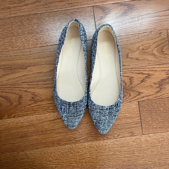 Nine West | Shoes | Nine West Tweed Ballet Flats | Poshmark